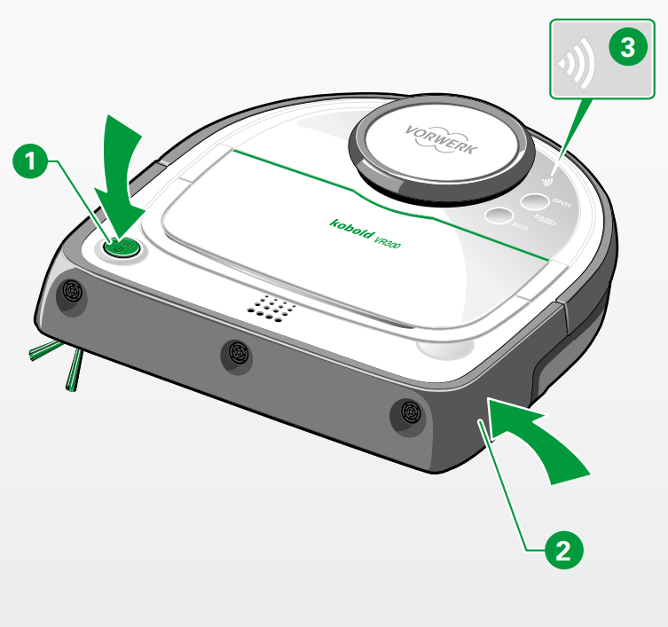 Kobold VR300 Saugroboter Anwendungshinweise zur Einbindung in unsere Apps – Vorwerk Schweiz